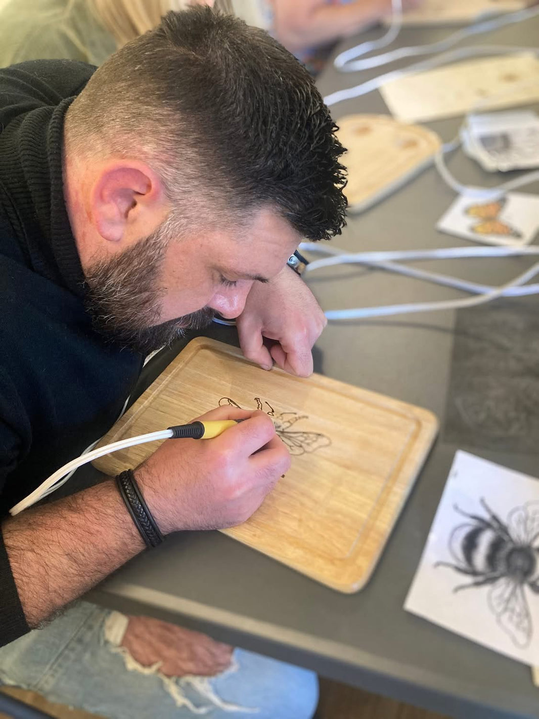 Side Burner Pyrography – Creative Workshops UK (CEED Commerce)